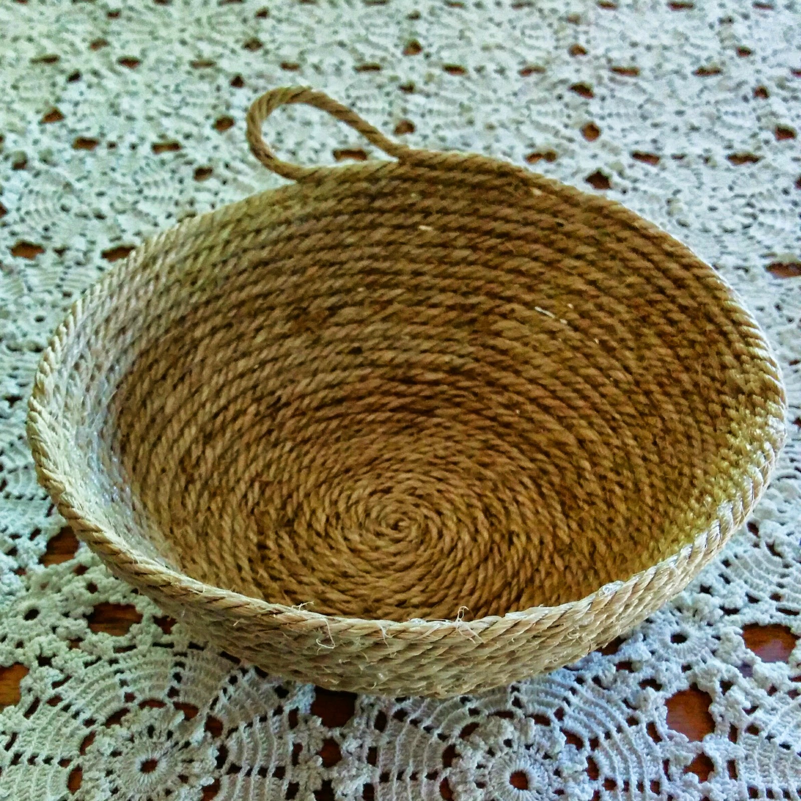Rope Bowl Handmade at Deborah Mcgee blog