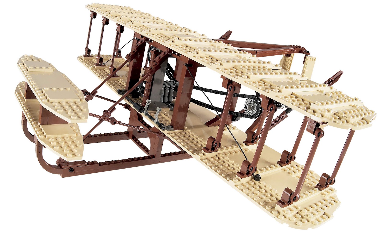 onetwobrick11: LEGO set database: set database: LEGO 10124 wright flyer