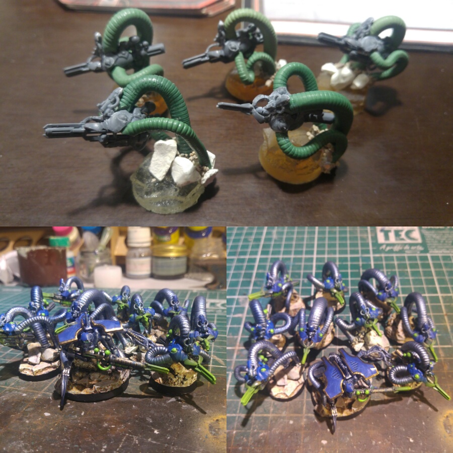 [hobby] Warhammer 40k - Necron Deathmark enhanced