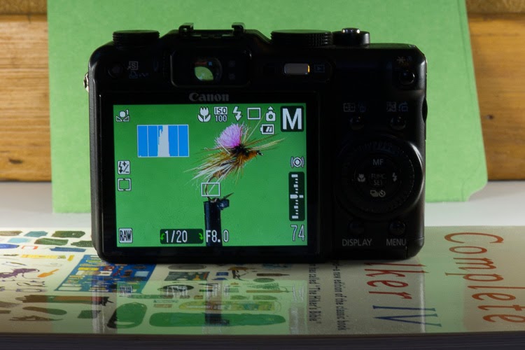 Fishing With Flies :: Blog: Set up for photographing the finished fly ...