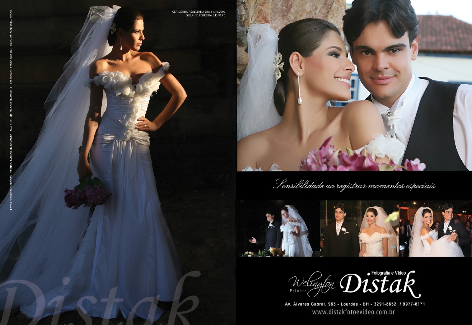 Lá Vem a Noiva: Distak Fotografia e Vídeo