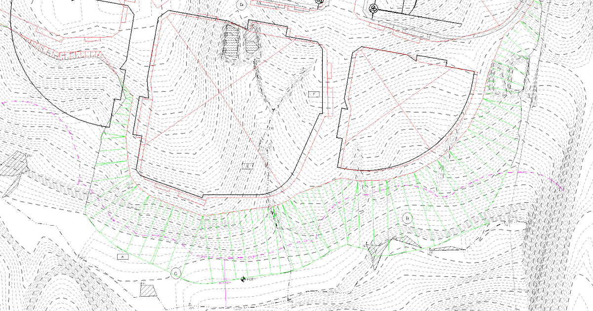 Poly In 3D: Creating a Retaining Wall using Civil 3D Feature Lines and ...