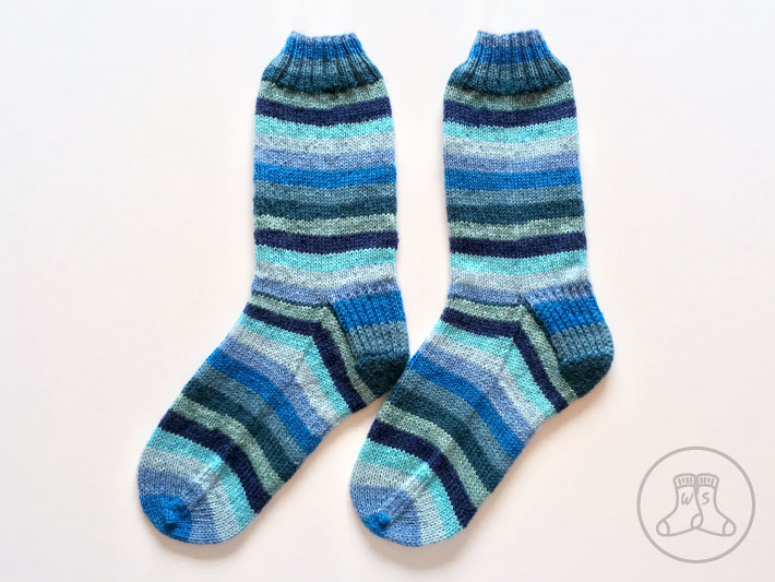 LANG YARNS SUPER SOXX Farbe 40 - woolen socks