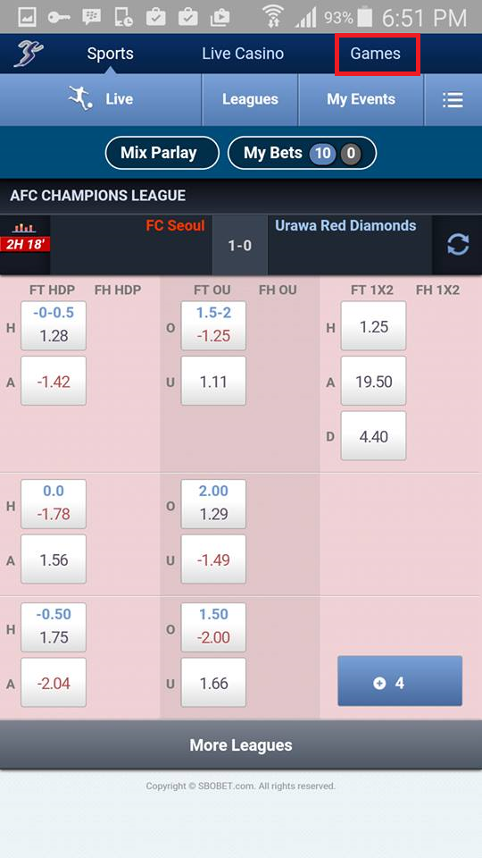 Panduan Bermain Sbobet: Cara Bermain SBOBET di HP