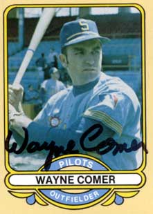Ride of the Ancient Mariner: #20 Wayne Comer, Centerfield