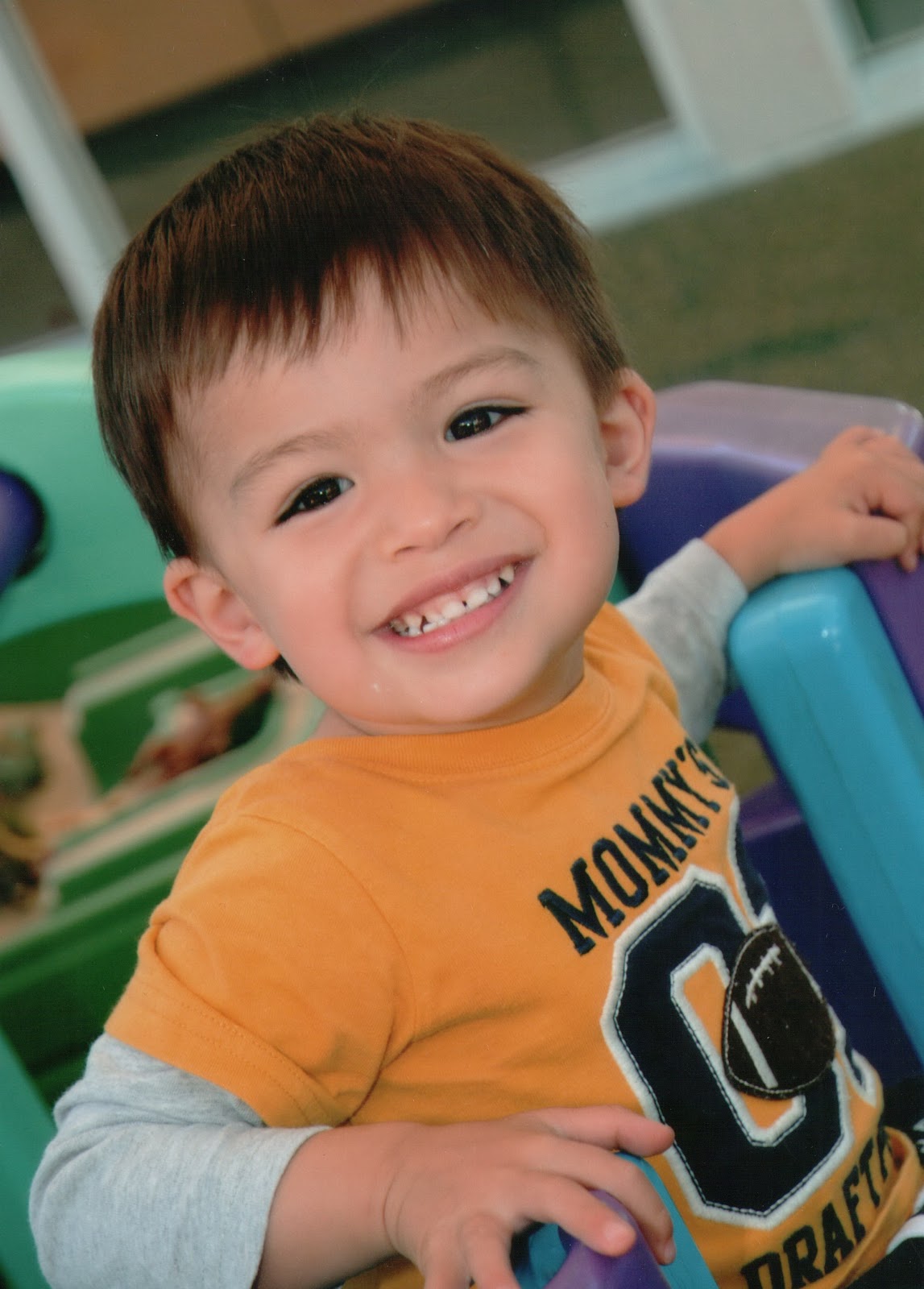 Life with Crayons!: My child model