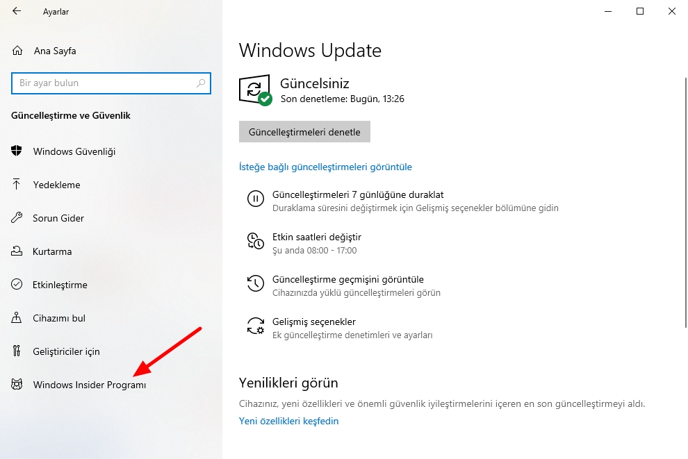 Windows Insider programı nedir? nasıl kayıt olunur?