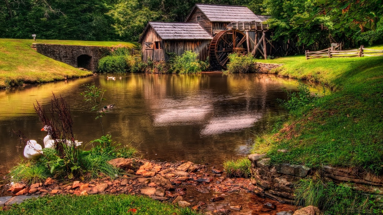 Watermill - Best HD Wallpapers
