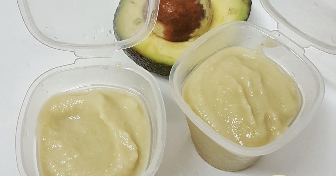 Resepi Puri Avocado dan Buah Pir - Cik Dhia's On The Net