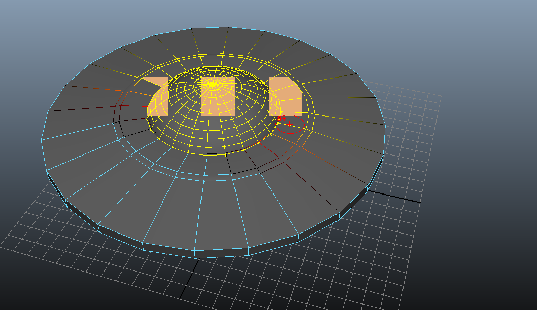 Sahir Rahman: Maya 3D - UFO