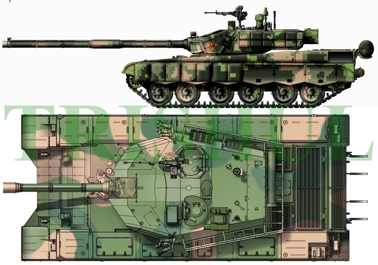 TRISHUL: NORINCO-Built Medium/Main Battle Tanks Explained & How They ...