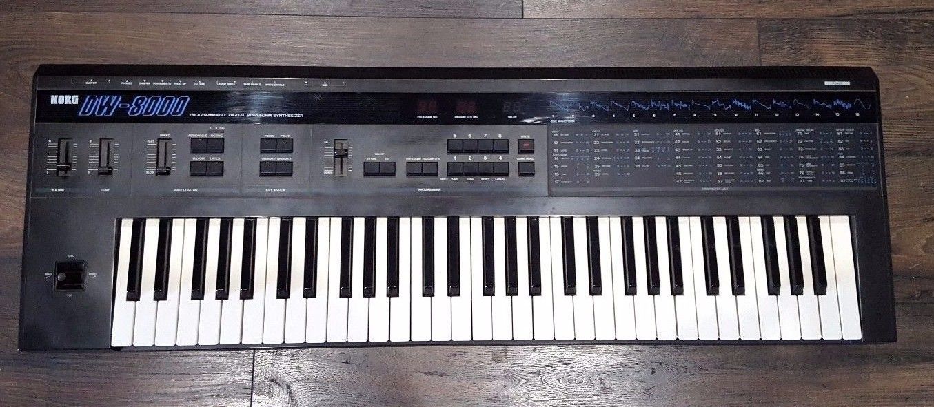 MATRIXSYNTH: Korg DW-8000 SN 020145
