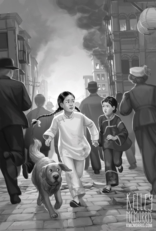 Kelley McMorris illustration: Ranger in Time #6: Interior Illustrations