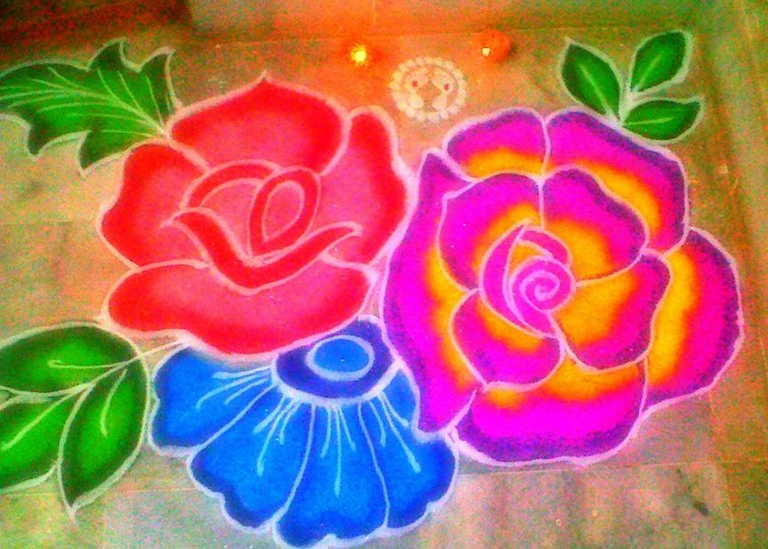 Unique Rangoli Designs For Holi ~ Art Magazine