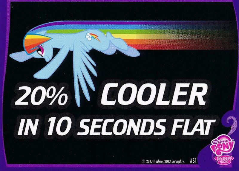 MLP 20% Cooler In 10 Seconds Flat Trading Cards | MLP Merch