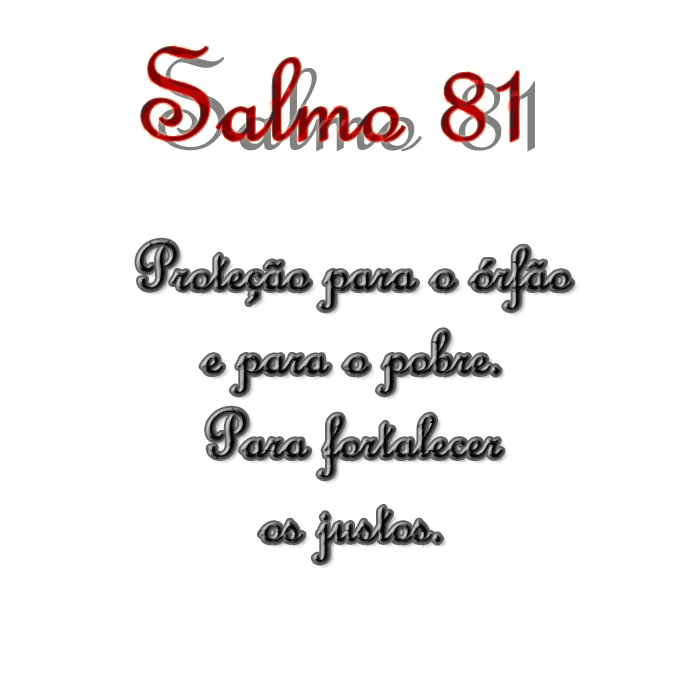 Divino Salmos: Salmo 81