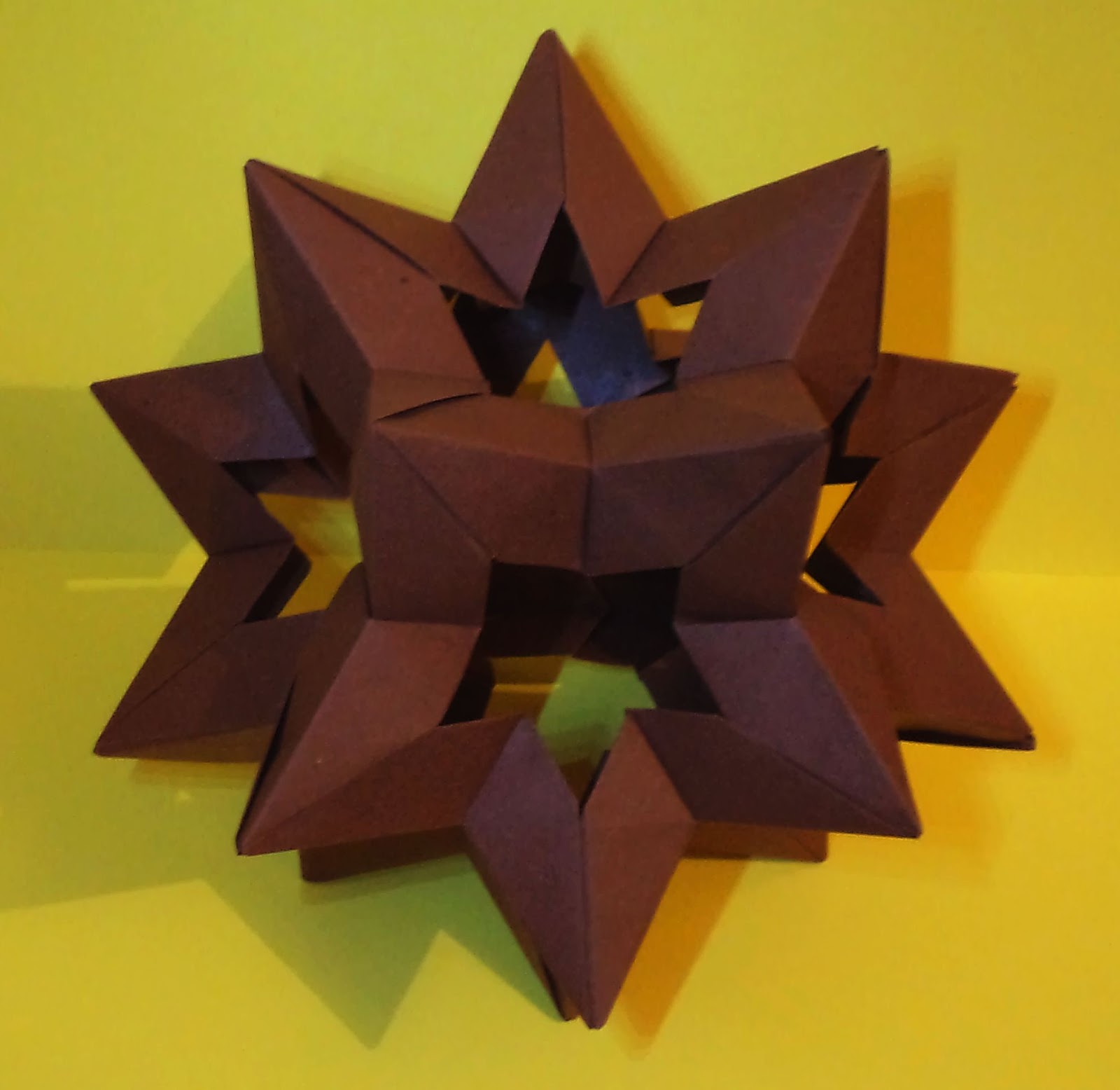 Origami Hobby: Star Holes Kusudama