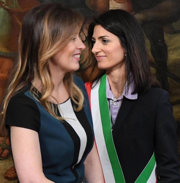 RITA GUANDALINI : VIRGINIA RAGGI PATATINA ALLO ZENZERO