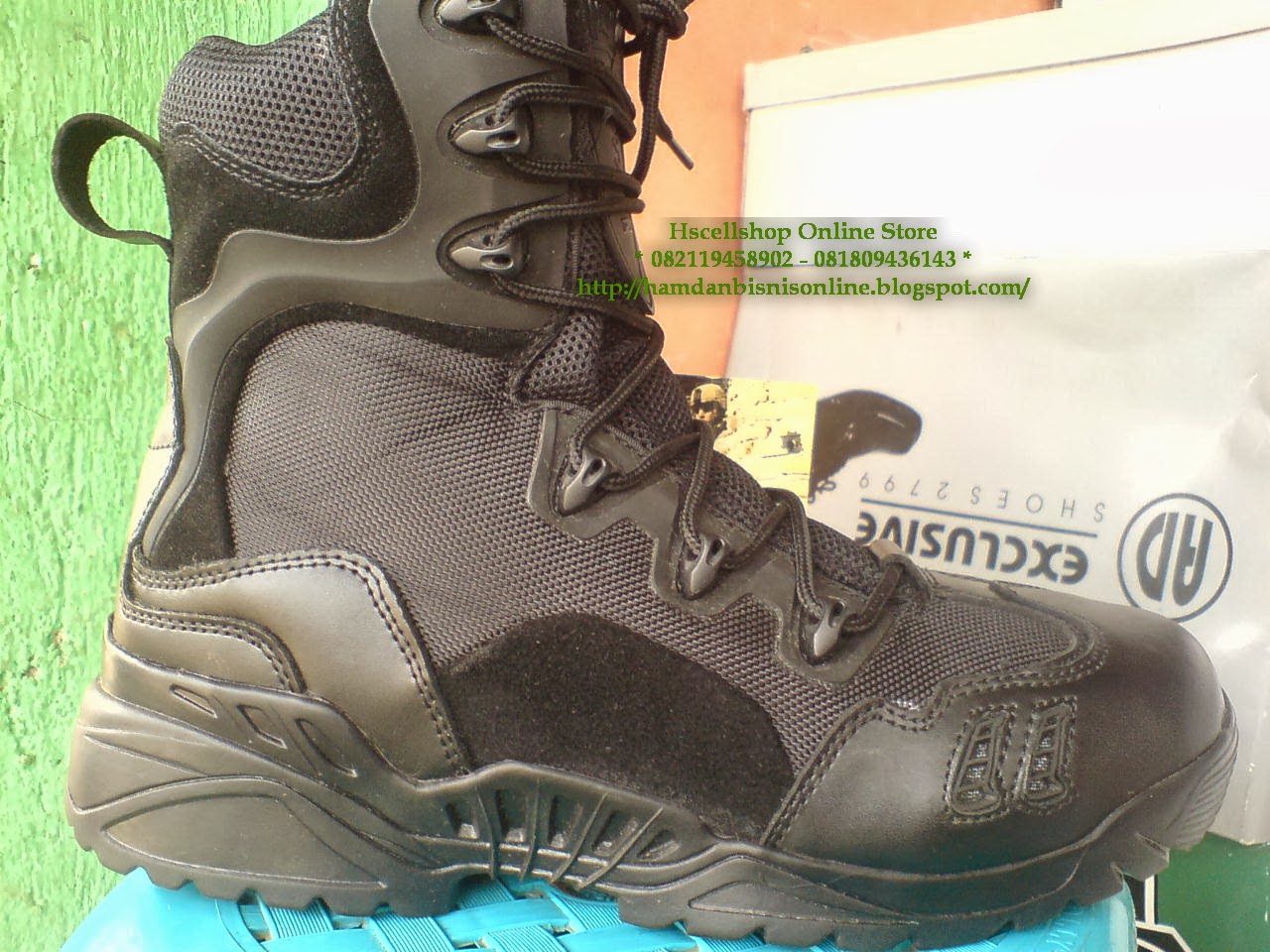 Sepatu Magnum Spider Hitam Black KODE SPT18 | hscellshop