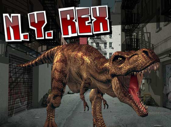Free Kids Games: N.Y. Rex Action Dinosaur Game