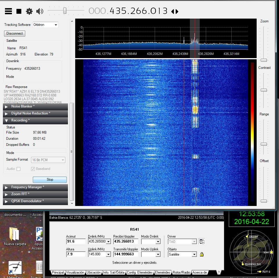 LU4EOU Satelites: RS41