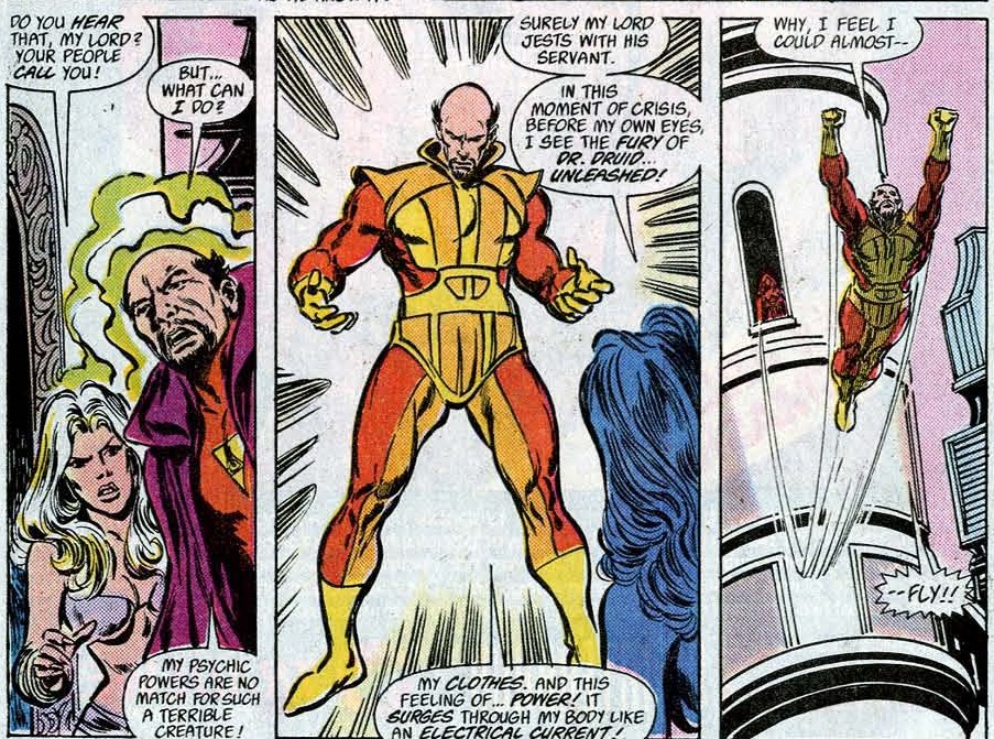 Marvel Comics of the 1980s: 1988: The Dreadful Druid part V: The Doctor ...