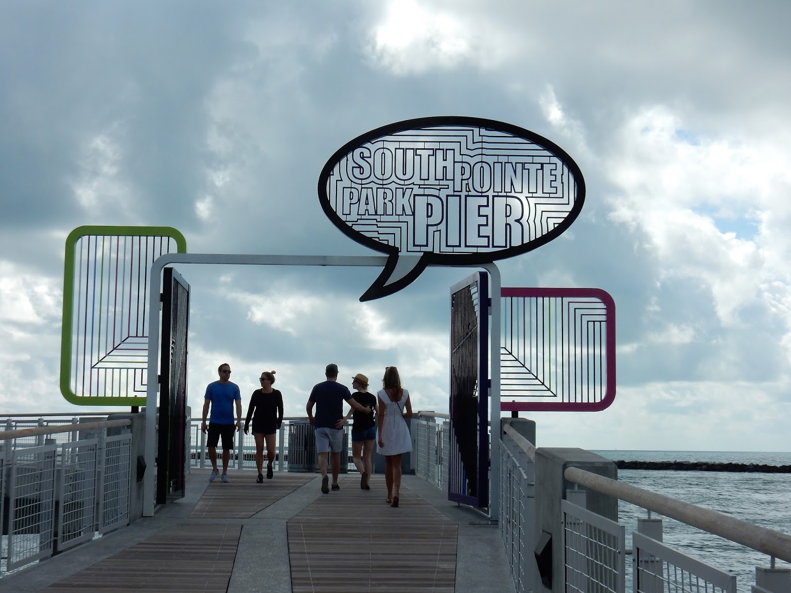 South Pointe Park Pier à South Beach South Pointe Park Pier à South Beach