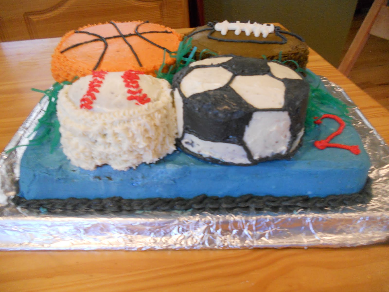 A Simple Life: How to Make a Ball Birthday Cake
