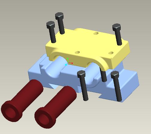 Pro Design Models - PDM: Assembly Design - Double Bearing Assembly