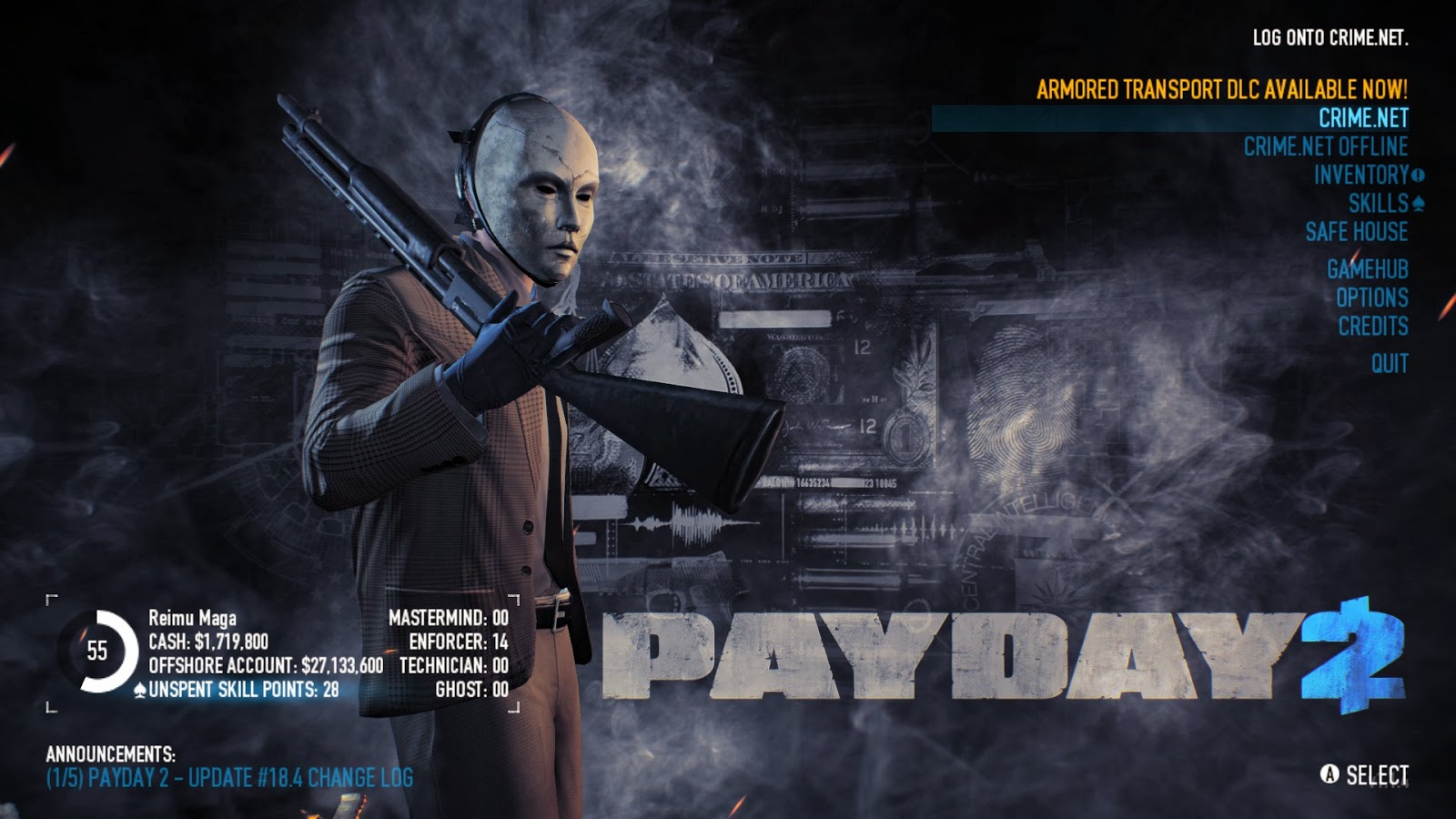 [達人專欄] 體驗最刺激的犯罪遊戲 《PAYDAY 2》 - qt336的創作 - 巴哈姆特