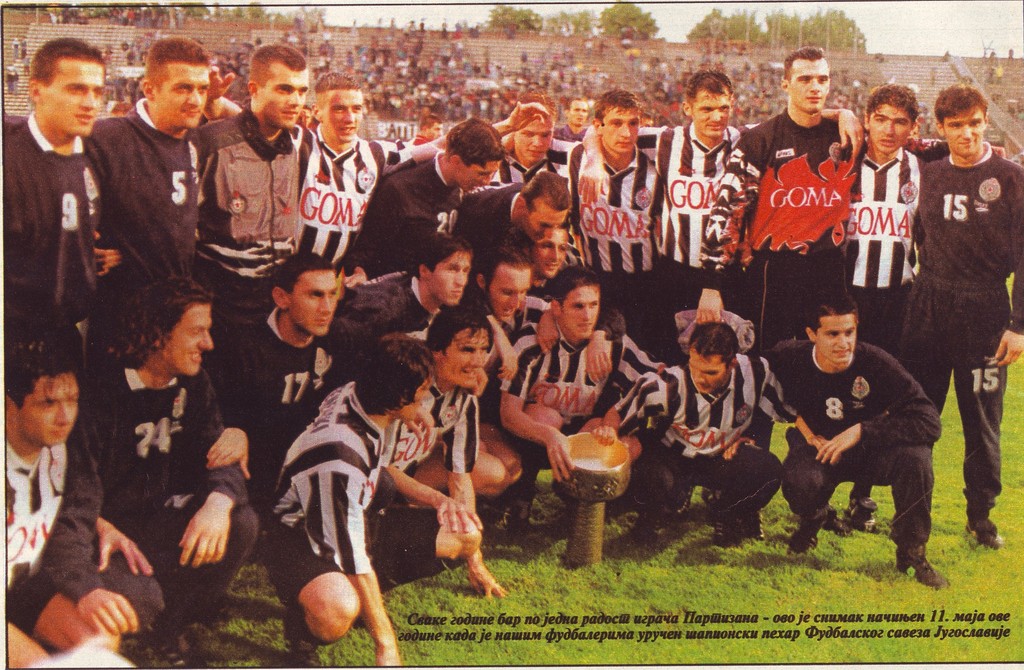 Igraci Partizana 94/95 i 95/96