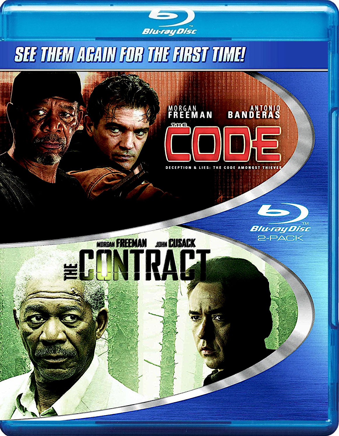 blu-ray and dvd covers: WARNER BROTHERS DOUBLE FEATURE BLU-RAYS