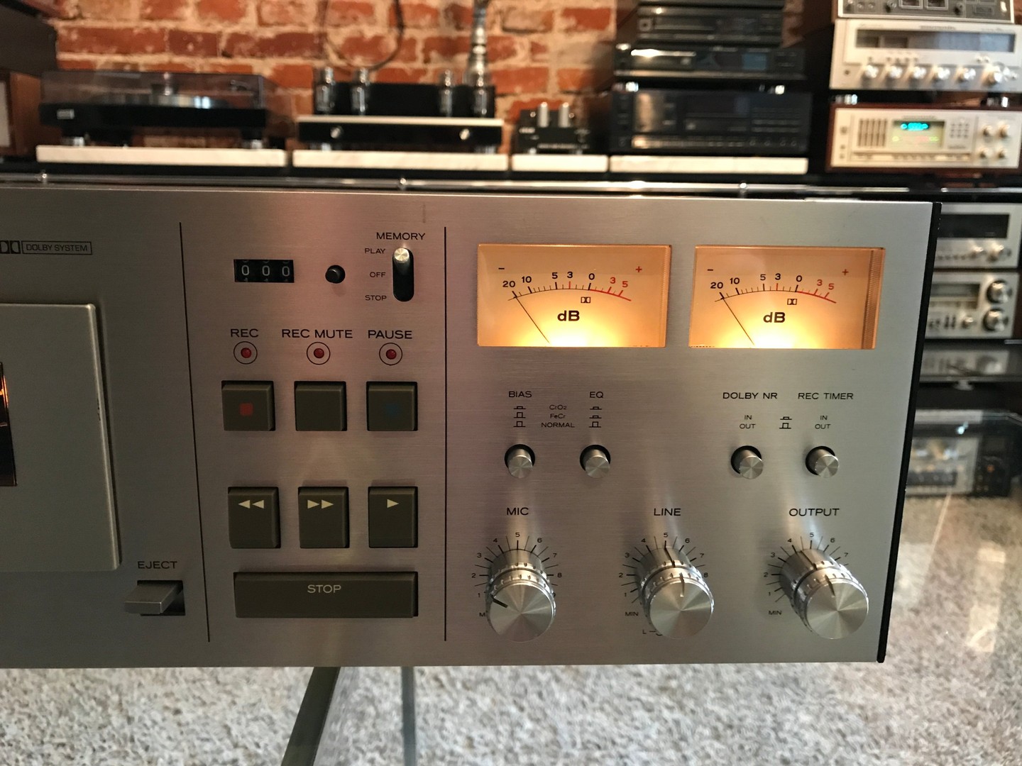TEAC A-640 - Stereo Cassette Deck | AudioBaza