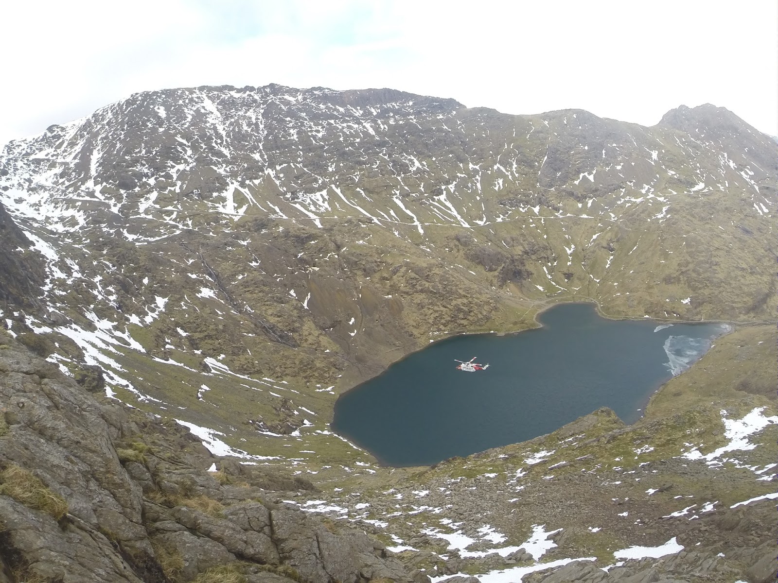 A Redeye View: Snowdon via the South Ridge & Watkins Path 13-3-2018