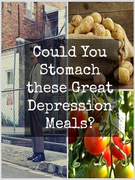 A New Beginning: Great Depression meals
