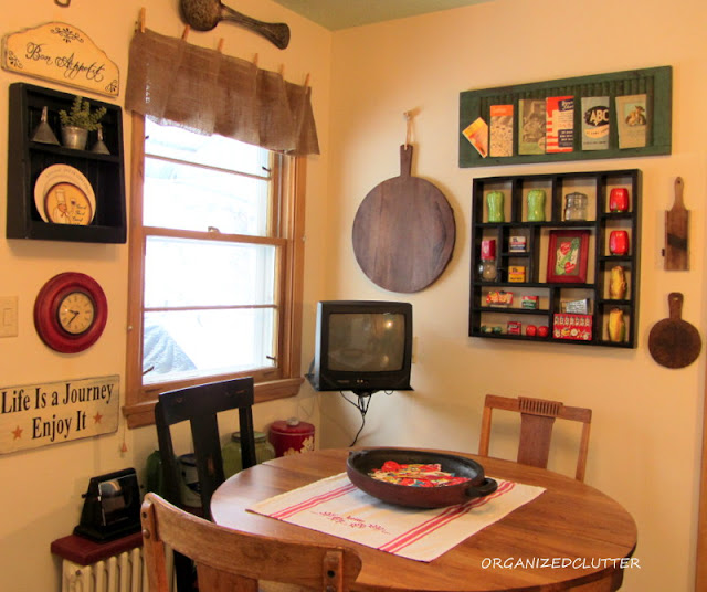 A New Kitchen Wall Display - Organized Clutter