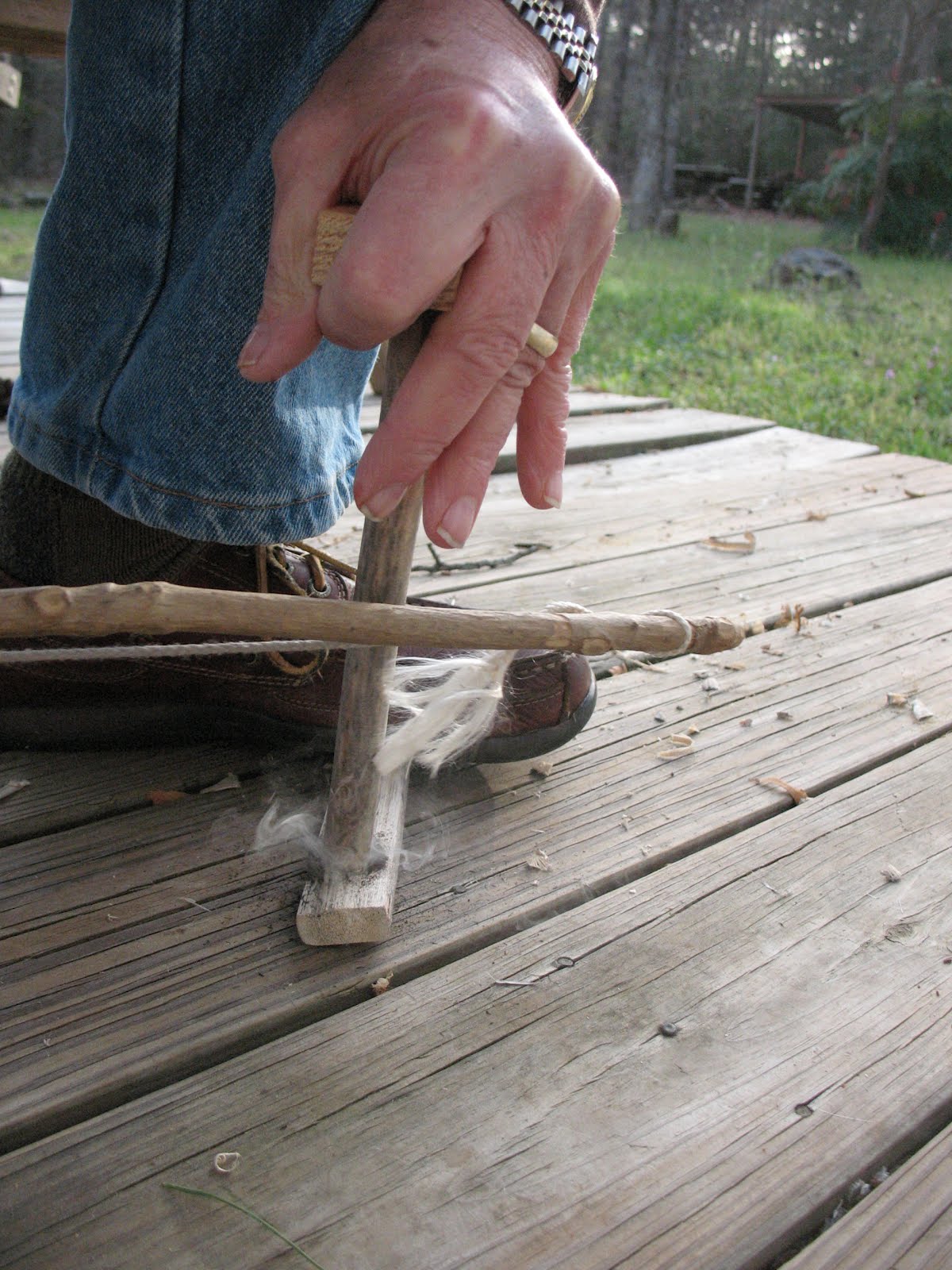 Sensible Survival: Making a Fire with the Bow and Drill – Part 2