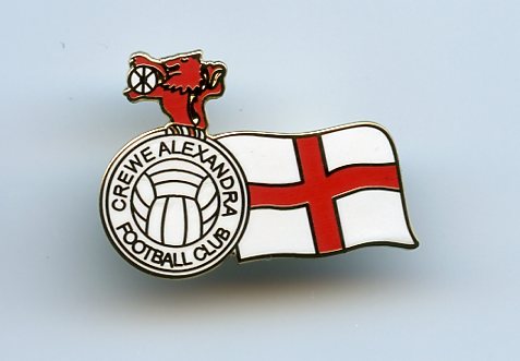 Crewe Alexandra Football Club pin badges: March 2013