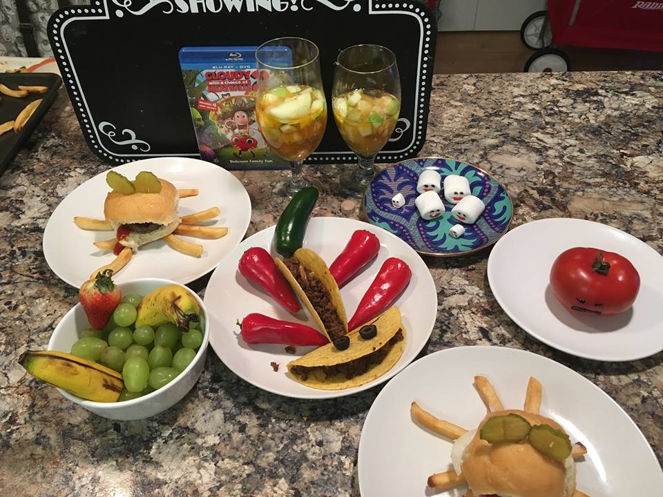 Reel Fancy Dinners: Cloudy With A Chance Of Meatballs 2 Dinner