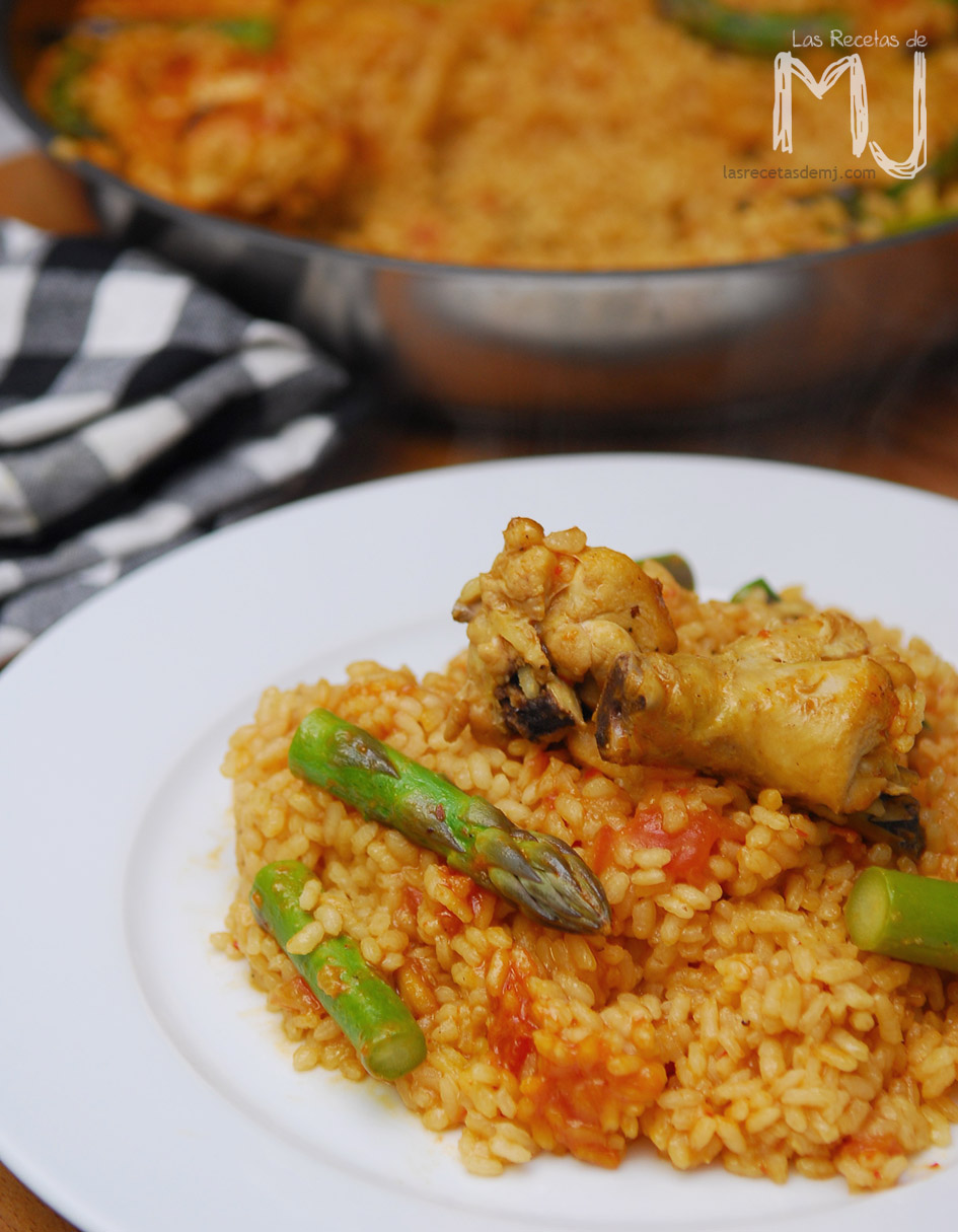 ARROZ CON POLLO - Las Recetas de MJ