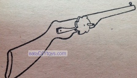 Homemade Toy Guns: Homemade toy gun from wood and bamboo