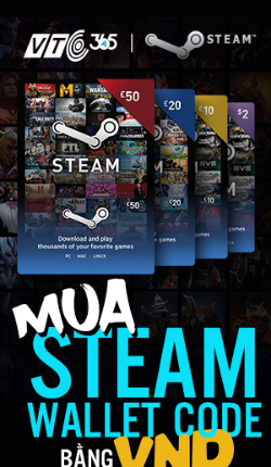 Mua Thẻ Steam Wallet giá rẻ