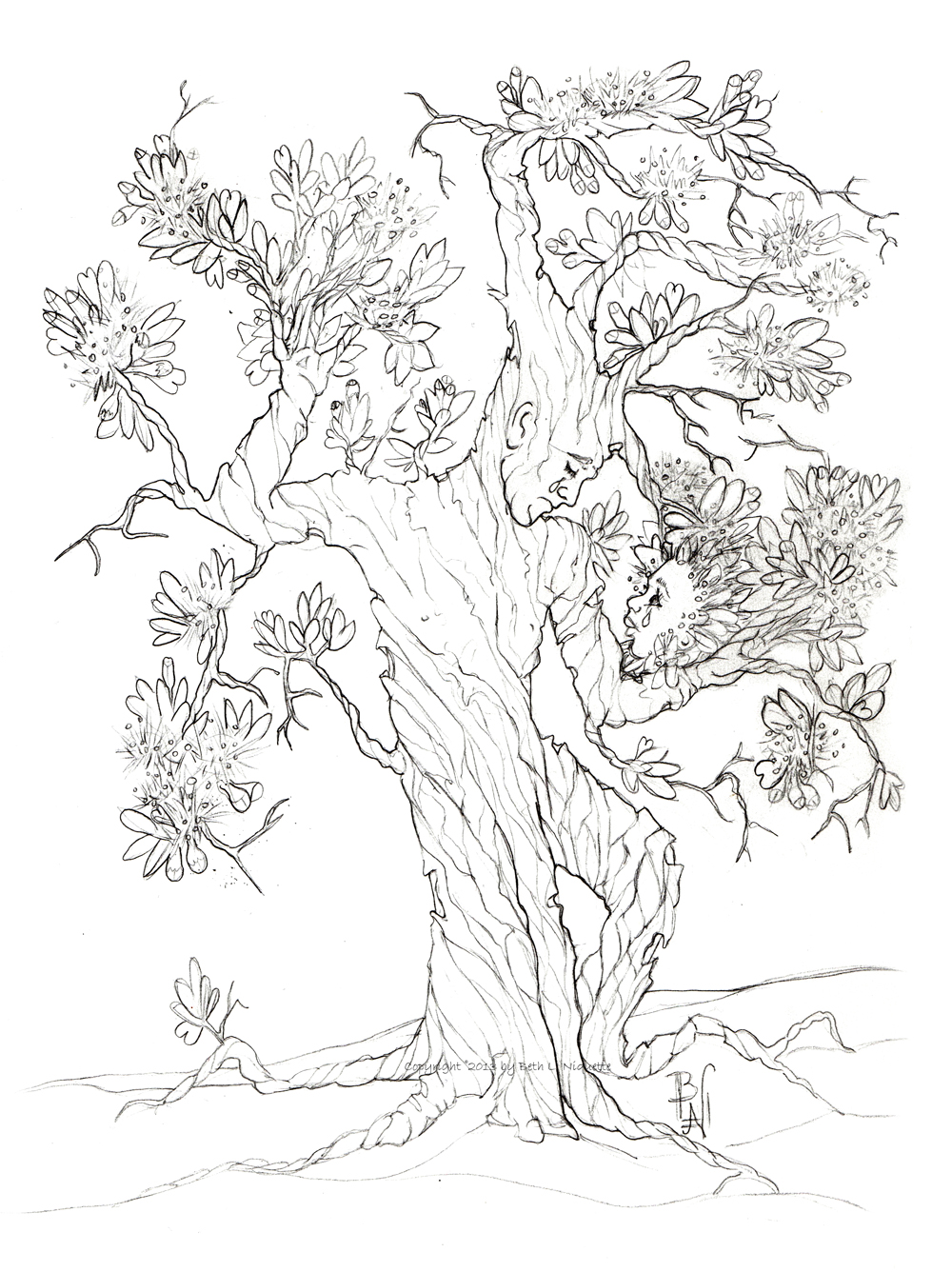 Beth's Artworx: Legend of the Ohia Tree -Guest Heart Thursday