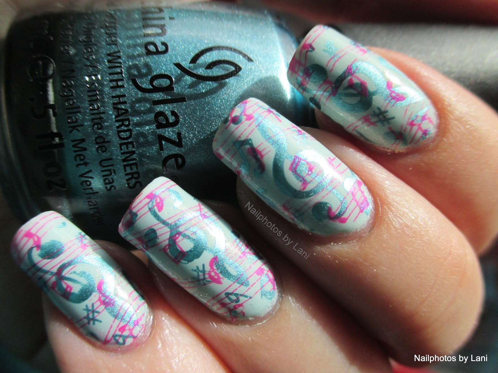 Nailphotos by Lani: Music Nails for World Music Day (Jun 21) - stamping ...