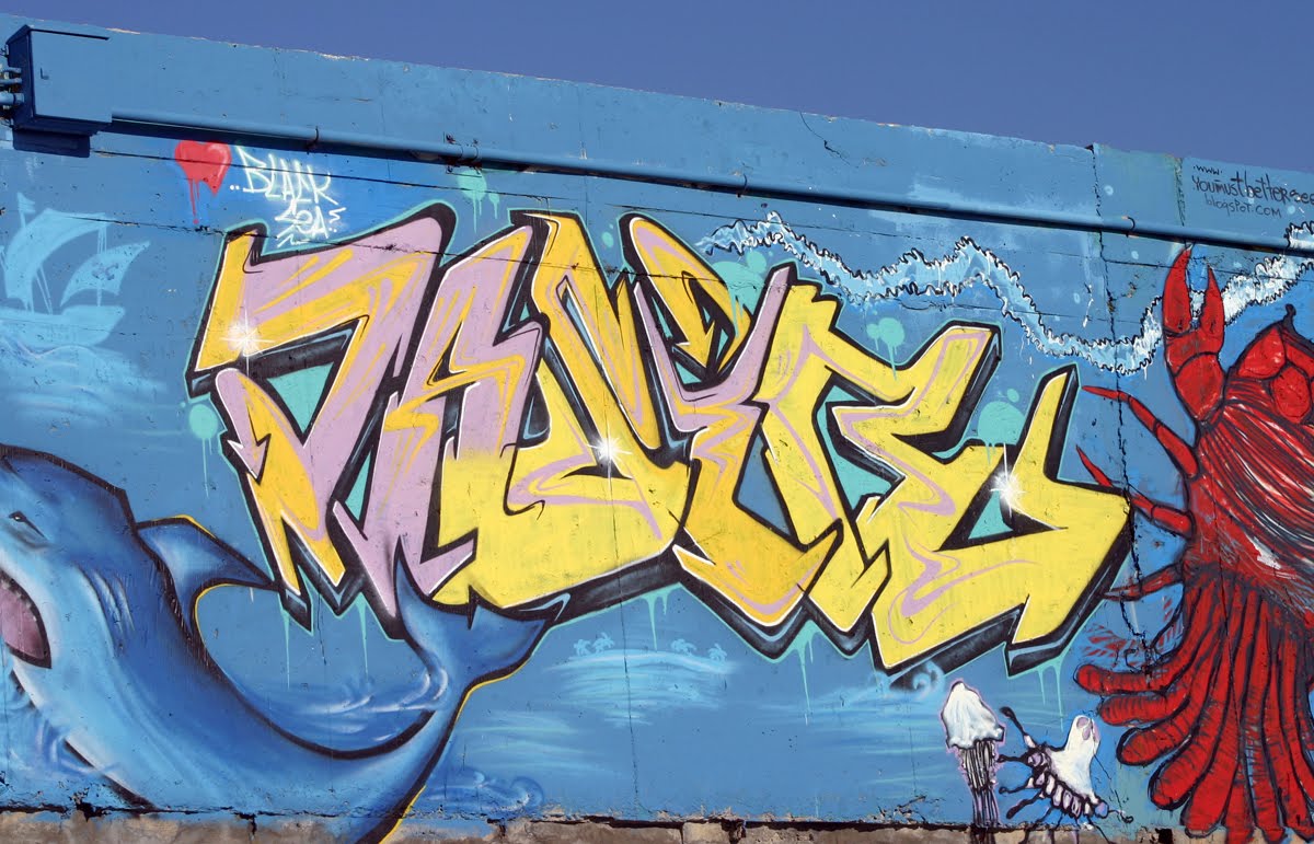 The Digital Rebel: Pictures Graffiti Creatures from Black Sea Varna 2011