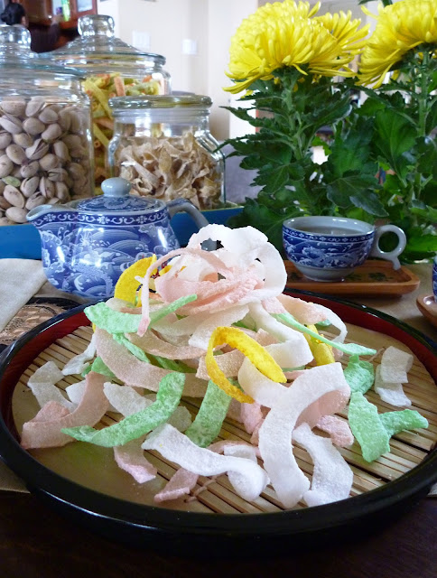 The Spices Of Life . . .: Mứt Dừa (Candied Coconut Ribbons)