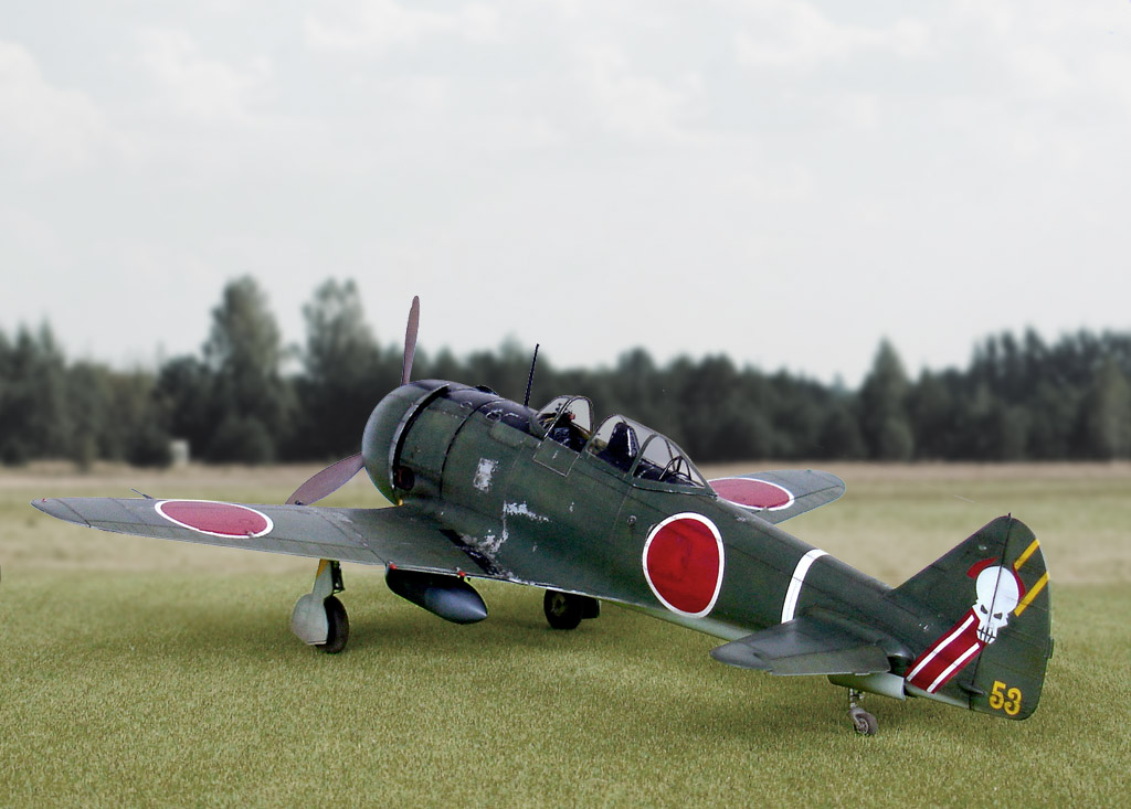 Aviation of Japan 日本の航空史: Alex Angelopoulos' Ki-44 Shoki ~ Hasegawa 1 ...