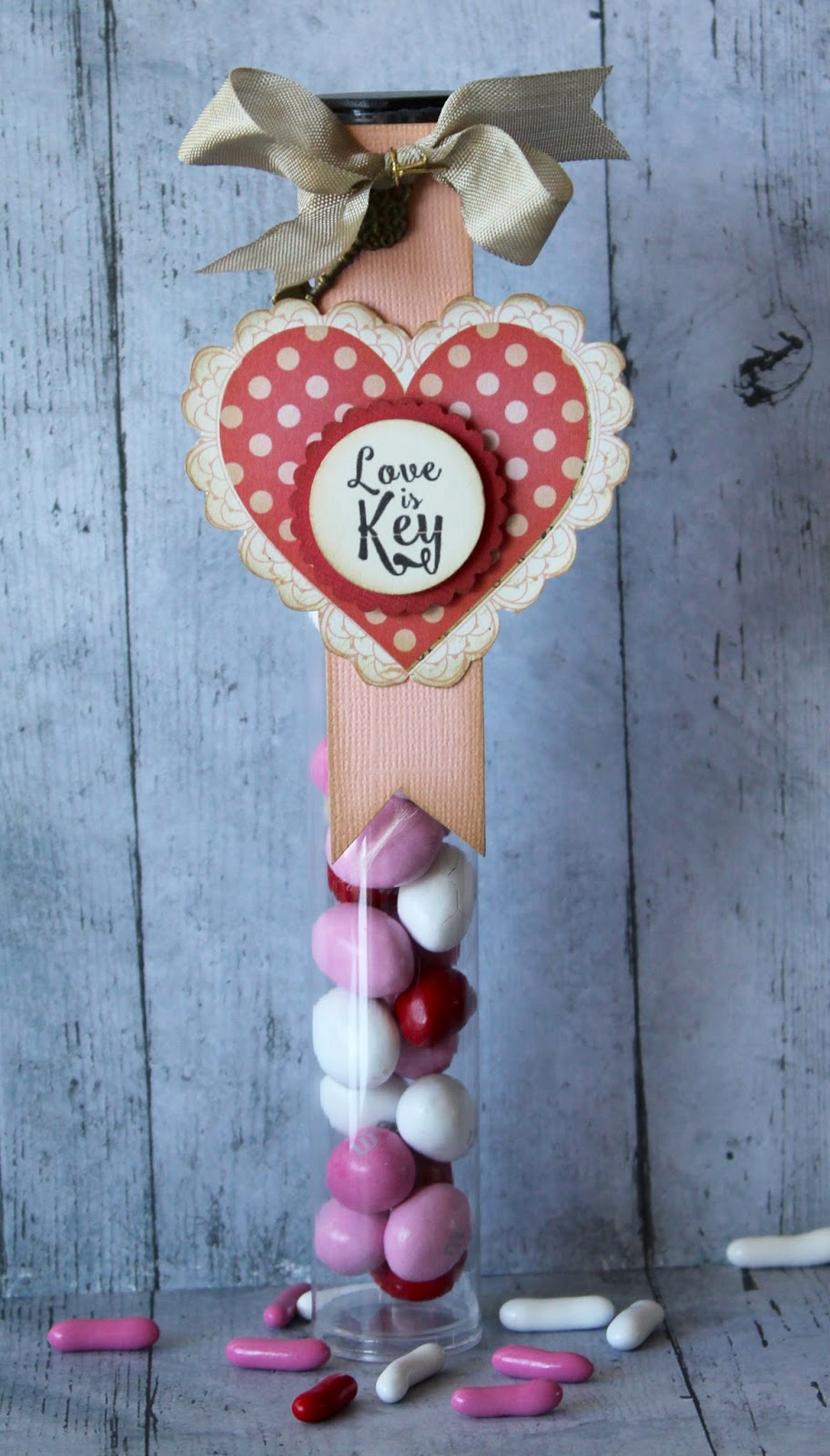 This and That: Love is Key candy Tube
