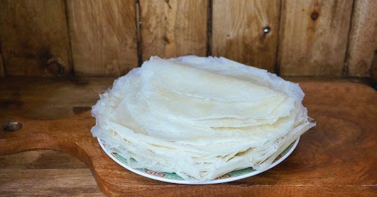 How To Make Popiah/Spring Roll Wrappers/Skin