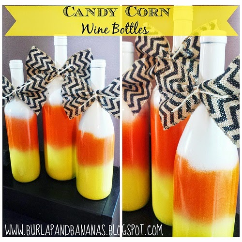 Burlap and Bananas: Candy Corn Inspired DIY Projects!